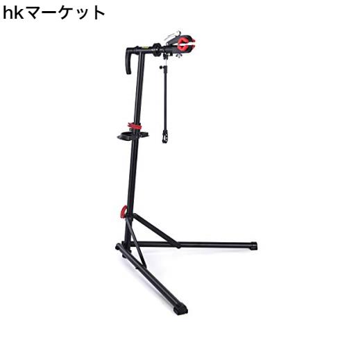 CXWXC 自転車 メンテナンススタンド ワークスタンド ロードバイク スチール製 高さ/角度調節可 折りたたみ式 ディスプレイスタンド 工具