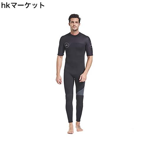 MORGEN SKY ウェットスーツ メンズ 2mm シーガル/ショートジョン 胸部スキン マリンスポーツ ウォータースポーツ ダイビング サーフィン