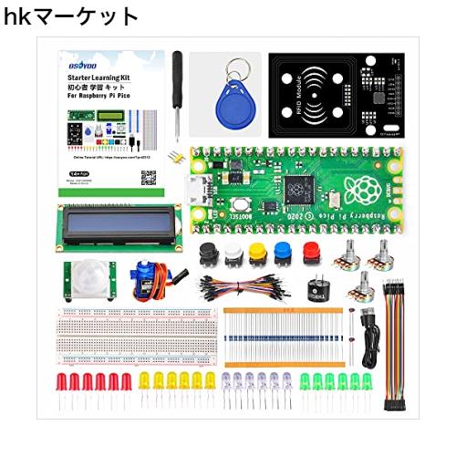 OSOYOO Raspberry Pi Pico 用 キット, ラズパイピコ Pico基板付き Python プログラミング センサー, MicroPython ビジュアルプログラミンの通販は ...