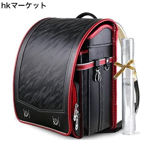 [Coulomb] クーロン ソナタシリーズ・ランドセル 日本企画 男の子 小学生通学カバン カブセオリジナル迷彩柄 コントラスト配色 大容量A4