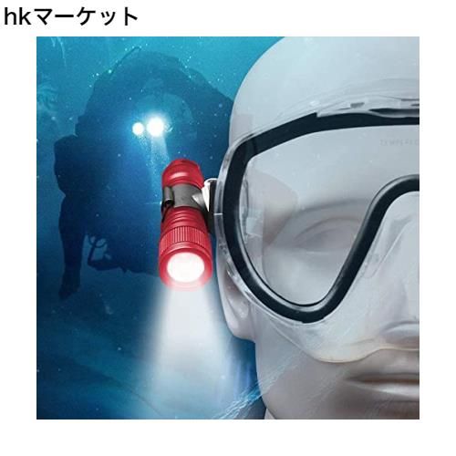ORCATORCH D560 ミニダイビングライト 最大630ルーメン ダイバーライト 多機能懐中電灯 LED ナイトダイビング 水中ライト 水中150メート