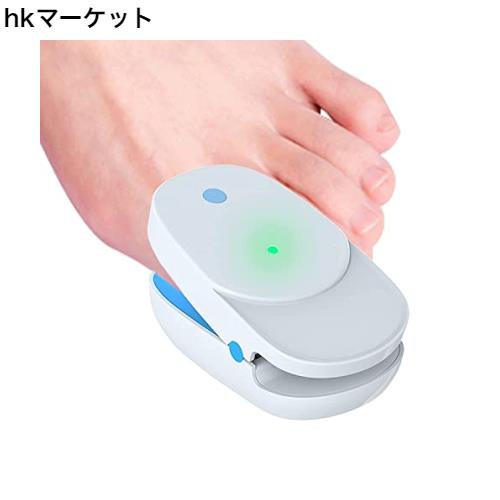 ネイルマシン 爪ケア 足ケア 青色led 470＆905nm ネイルクリーニングデバイス 青色光ライト 7分後に自動的にオフ フットケア ネイルケア