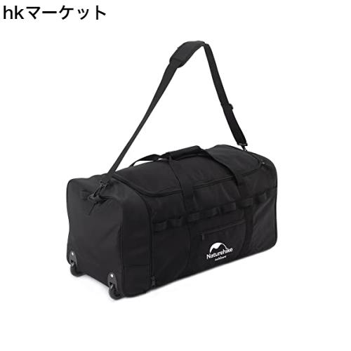 [Naturehike] 公式ショップ キャリーバッグ ボストンバッグ ショルダーベルト付き 2輪 大容量 88L 折りたたみ式 3WAY 携帯便利 斜めがけ
