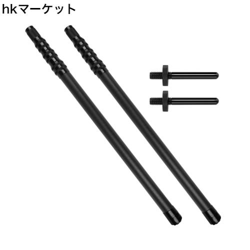 DOBEN カーボン タープポール テントポール 4継無段階調節 直径27mm(高さ58~170cm) 約240g(1本あたり) コンパクト 2本セット