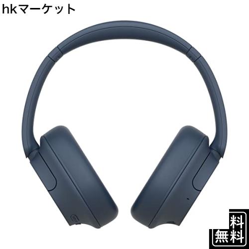 ソニー ワイヤレスノイズキャンセリングヘッドホン WH-CH720N： ノイズキャンセリング搭載/Bluetooth対応/軽量設計 約192g/高性能マイク