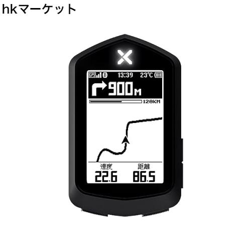 XOSS NAV サイクルコンピュータ GPS サイコン ナビゲーション 2.4インチ データカスタマイズ 最大33時間 IPX7防水 Type-C Bluetooth5.0 A