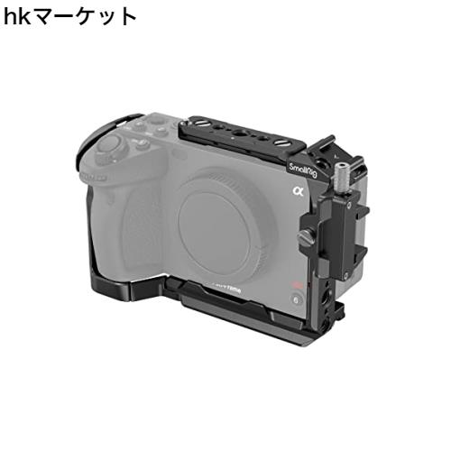 SmallRig Sony FX3 / FX30専用ケージ NATOレール、1/4”-20 ネジ、HDMI ケーブルクランプ付き 素早く撮影モードを切り替える 拡張性＆安