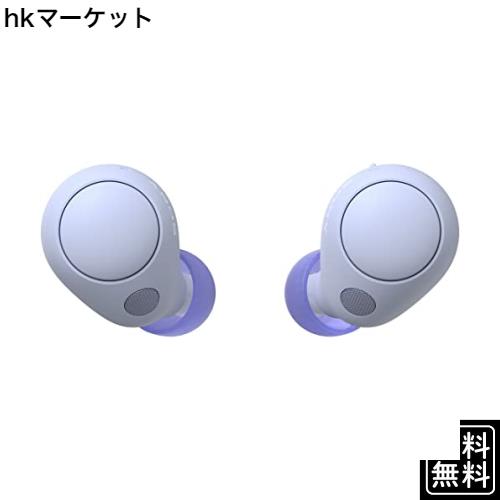 ソニー 完全ワイヤレスイヤホン WF-C700N :高性能ノイズキャンセリング搭載/軽量・小型設計/音質アップスケール機能搭載/連続音楽再生時