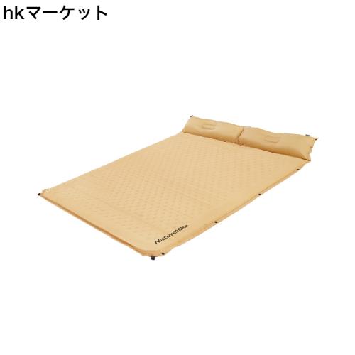 Naturehike アウトドアマット自動膨張式 エアマット キャンプマット 高反発 フォーム構造 硬さ複数連結可能 190Tポリエステル複合PVC生地