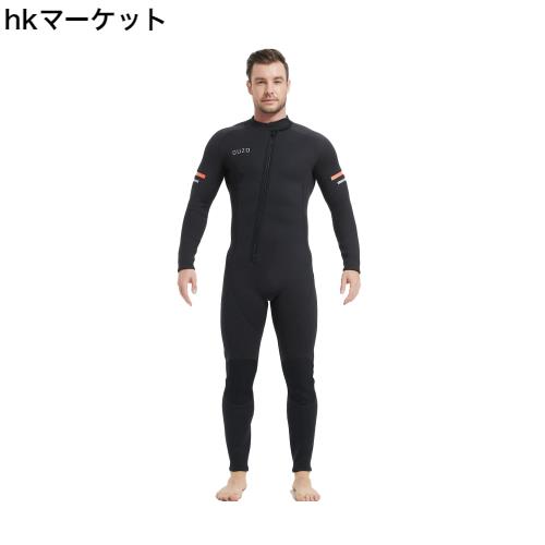 MORGEN SKY ウェットスーツ メンズ フルスーツ 前ファスナー 3mm ワンピース サーフィン スピアフィッシング 魚突き CK3008 (M)
