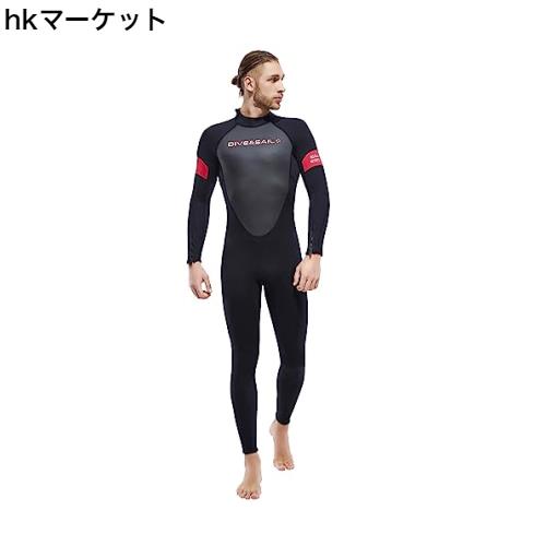 ウェットスーツ 3mm メンズ ウエットスーツ ウェット フルスーツ バックジップ ネオプレン 腕 足 ファスナ サーフィン ダイビング シュノ