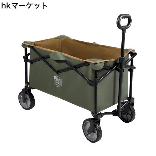 TIMBER RIDGE キャリーカート キャリーワゴン アウトドアワゴン 折りたたみ 大容量 147L 軽量 収束式 全地形対応 自立収納 耐荷重100kg