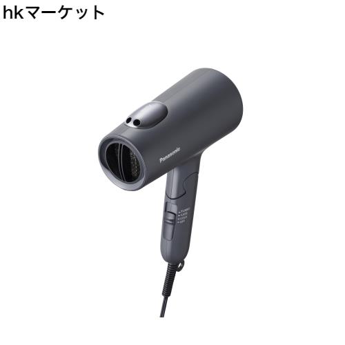 パナソニック ドライヤー イオニティ 速乾 大風量 パワフルドライ 低温モード ダブルミネラルイオン ダークグレー EH-NE7L-H
