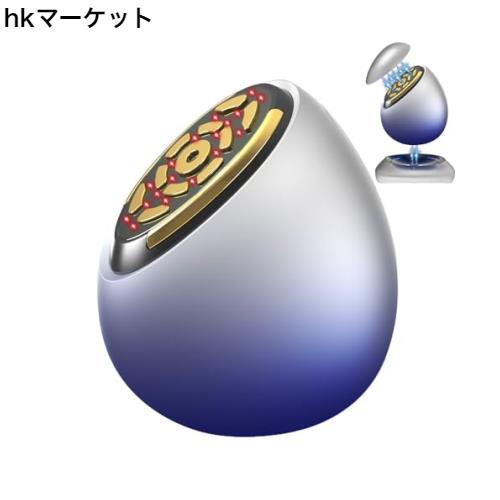 Redfire 美顔器【2024年業界最新スタンプ式RF美顔器 磁気充電ベース付き USB磁気充電式】EMS 美容器 微電流 1台多役 温熱ケア 多機能美容