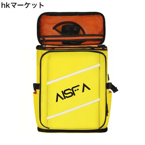 [AISFA] リュック メンズ リュックサック バックパック スクエア リュックサック 防水 17インチPC ビジネスリュック ラップトップバック