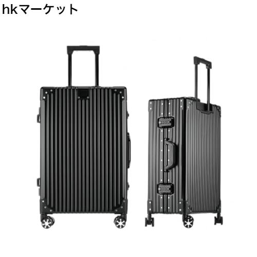 [Yuweijie] スーツケース オールアルミ合金 キャリーケース アルミニウムボディ 四角 TSAロック搭載 360度回転 静音ダブルキャスター 機