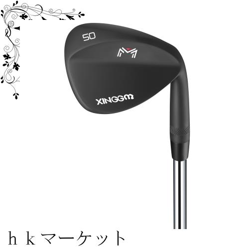 サンドウェッジ 鍛造ゴルフウェッジ 男性用 48/50/52/54/56/58/60 度 ギャップウェッジ ロブウェッジ 右利き用,ミルドフェースでスピン量