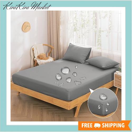 Vallein 防水シーツ 側面完全防水 シングル ボックス 全面防水 ボックスシーツ ダブル セミダブル クイーン キング おねしょシーツ 防水 の通販はau PAY マーケット ...