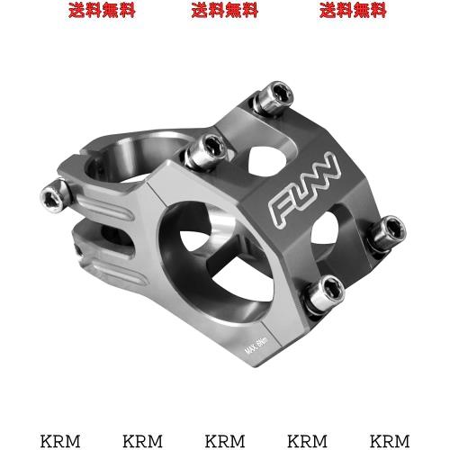 Funn(ファン) ファンドゥロ（Funnduro）ステム, クランプ直径：31.8mm、自転車、マウンテンバイク に適用、耐久、軽量（長さ：35mm, グレ