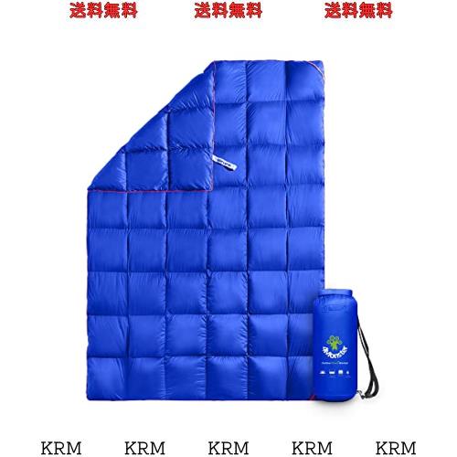 4Monster ダウン ブランケット マルチブランケット 防寒 アウトドア キャンプ 旅行 軽量 防水 防風 コンパクト ひざ掛け 肩掛け 掛け布団