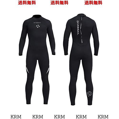 Owntop ウェットスーツ フルスーツ メンズ 3mm ストレッチ ネオプレン素材 日焼け止め UVカット 保温 ワンピース ダイビング サーフィン