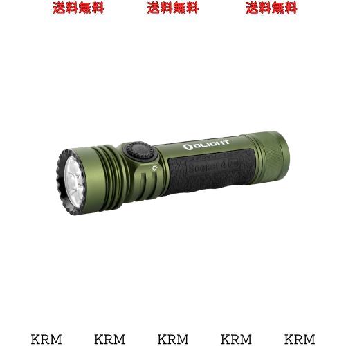 OLIGHT(オーライト) Seeker 4 Pro ledライト 懐中電灯 フラッシュライト 4600ルーメン MCC＆Type-C充電式 ホルスター付き アウトドア 防