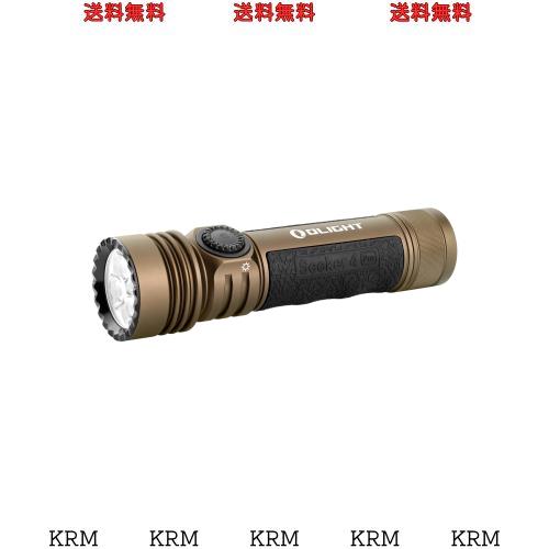 OLIGHT(オーライト) Seeker 4 Pro ledライト 懐中電灯 フラッシュライト 4600ルーメン MCC＆Type-C充電式 ホルスター付き アウトドア 防