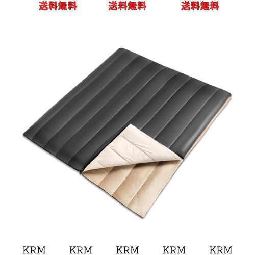 寝袋 冬用 CAMDOOR シュラフ 冬用 【3WAY ＆ 超大サイズ4人家族用寝袋】寝袋 封筒型 300T防水 幅広 両開きタイプ 家族用 洗える 連結可能