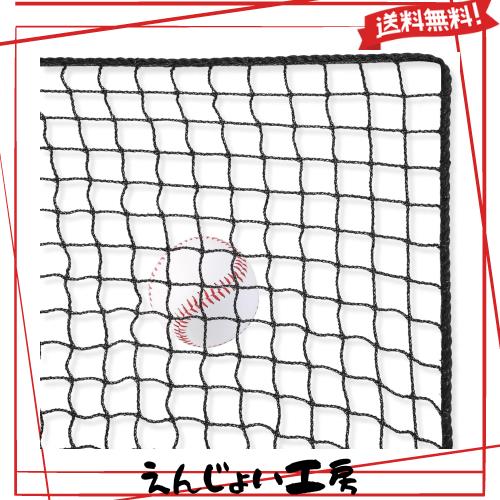 AKOZLIN 3m×9m 硬式･軟式用野球ネット 野球バッティングトレーニングネットソフトボールバックストップネットヘビーデューティースポー