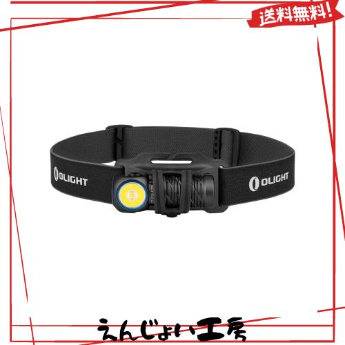 OLIGHT(オーライト) Perun 2 Mini ヘッドライト フラッシュライト 懐中電灯兼用 充電式 高輝度led 1100ルーメン 角度調整可能 6つの点灯