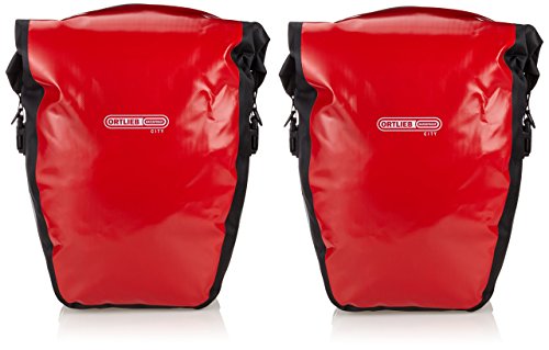 ORTLIEB(オルトリーブ) バックローラー シティ レッド 40L(ペア) サイドバッグ 【並行輸入品】F5001