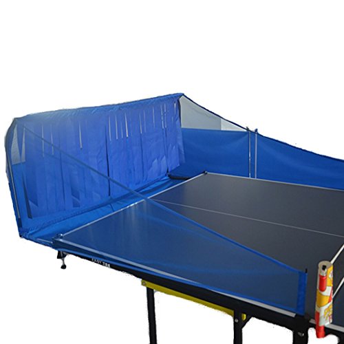 Voodans 卓球台拾球ネット 練習用 集球ネット 卓球台取り付けネット 組み立てなし 二重オックスフォード リバウンド防止