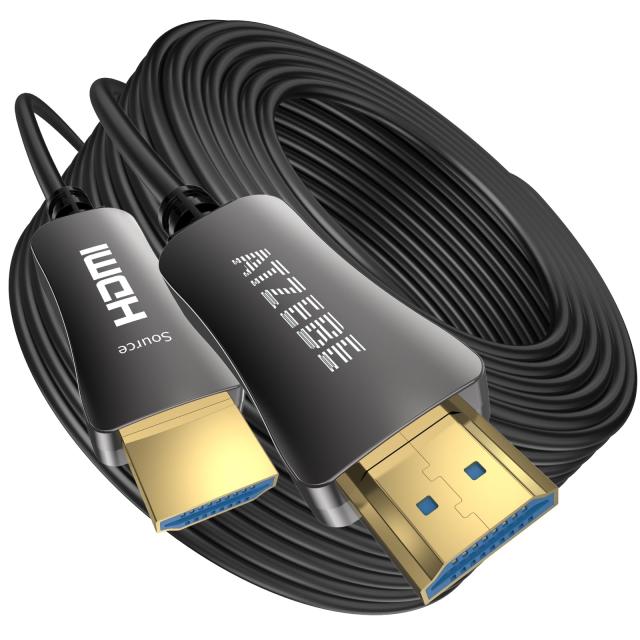 ATZEBE 光ファイバーHDMI ケーブル 20m 4K 60Hz対応 18gbps超高速伝送 4K HDR Ultra HD YUV4:4:4 HDCP 2.2 ARC ク機能2m 5m 10m 15m 20m