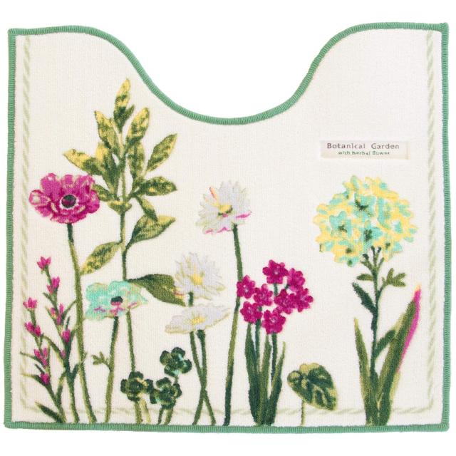 オカ(OKA) トイレマット グリーン 約55cm×60cm ボタニカルガーデン (植物 ナチュラル)の通販はau PAY マーケット - ks-shop2 | au PAY マーケット－通販サイト