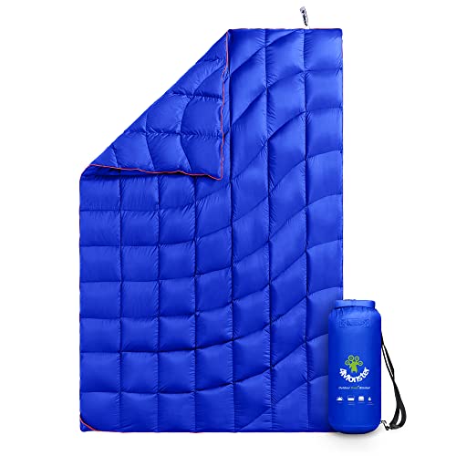 4Monster ダウン ブランケット マルチブランケット 防寒 アウトドア キャンプ 旅行 軽量 防水 防風 コンパクト ひざ掛け 肩掛け 掛け布団