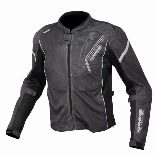 [KOMINE] バイク用 プロテクトフルメッシュジャケット JK-128 春夏向け CE規格 メッシュ素材 プロテクター 07-128 メンズ Black Marble Mの通販はau ...