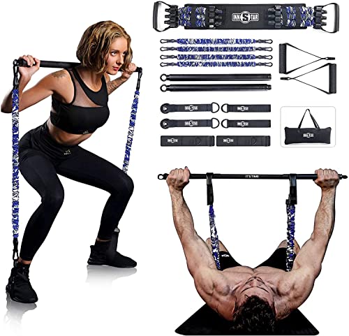 INNSTAR 筋トレ チューブ ゴムチューブ 筋トレ/調節可能なベンチプレスアシスタンス抵抗バンドセット/筋トレ 自宅 トレーニング器具/取り
