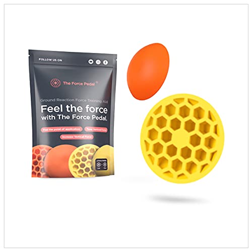 The Force Pedal - ゴルフトレーニングエイド - クラブヘッドスピードを向上 - 地上反応力と安定性 - フォースペダル2個