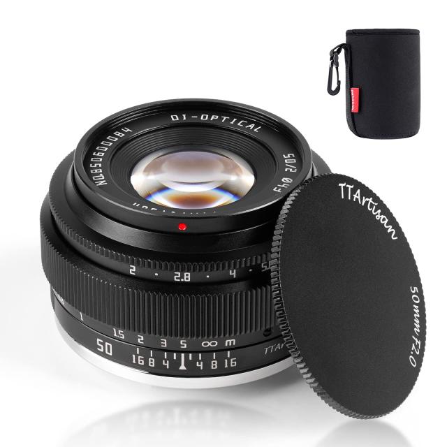 TTartisan 50mm F2 フルサイズ マニュアルフォーカスレンズ ニコンZマウントカメラ対応 Z5 Z6 Z7 Z6II Z7II Z50 ZFC Z30などに適応 [2年
