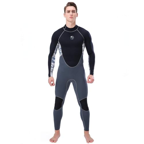 MORGEN SKY ウェットスーツ 2mm メンズ セミドライ ネオプレン 裏ジャージ フルスーツ バックジップ仕様 ダイビング サーフィン SUP 釣り