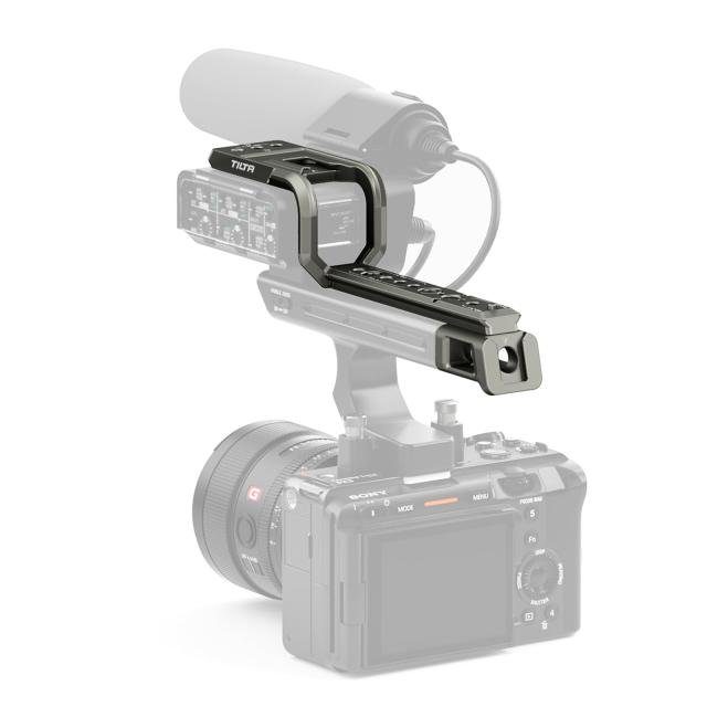 TILTA XLR延長ブラケット Sony FX3用 XLR-H1トップハンドル、コールドシュー、NATO、1/4”-20および3/8”-16ネジ、位置決めポイント付き -