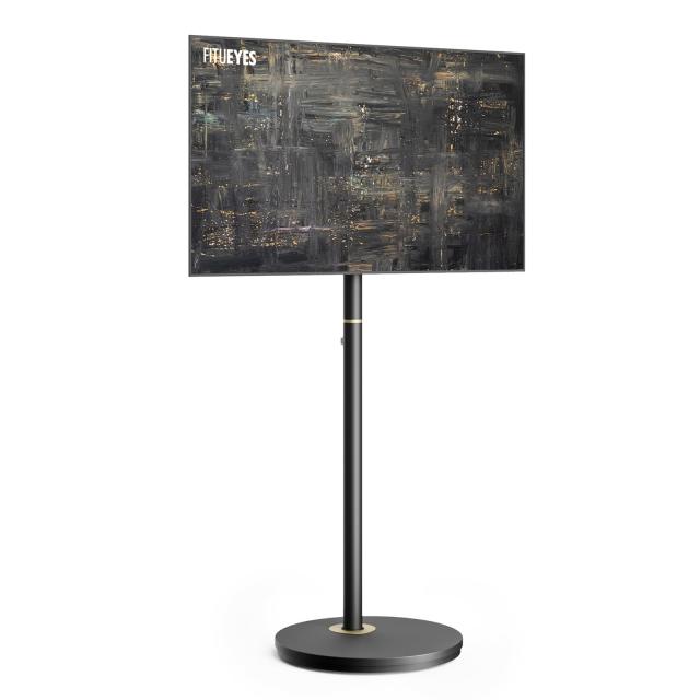 FITUEYES DESIGN テレビスタンド キャスター付き 24〜48インチ対応 リビングルーム 自立式 移動式 シンプル スマート スリム ブラック マの通販はau PAY マーケット ...