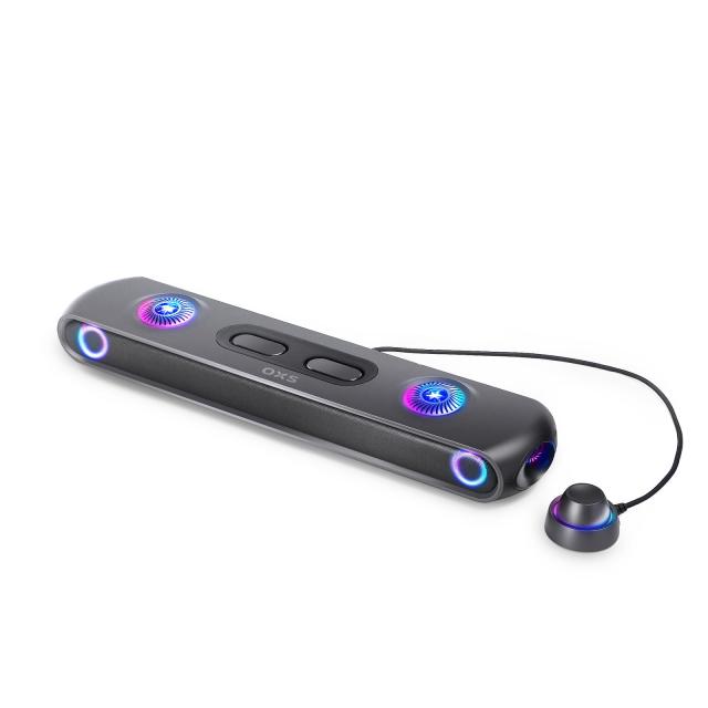 OXS Thunder Proゲーミングサウンドバー、5.1.2 Dolby Atmos、Bluetoothマルチデバイス接続、内蔵サブウーファー、3つのプロゲーマー向け