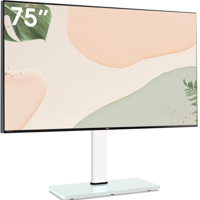 AOKCOS テレビスタンド 卓上式テレビスタンド テレビ台 43〜75インチ 大型テレビ対応 壁寄せテレビスタンド 卓上地面両用 高さ調節可能