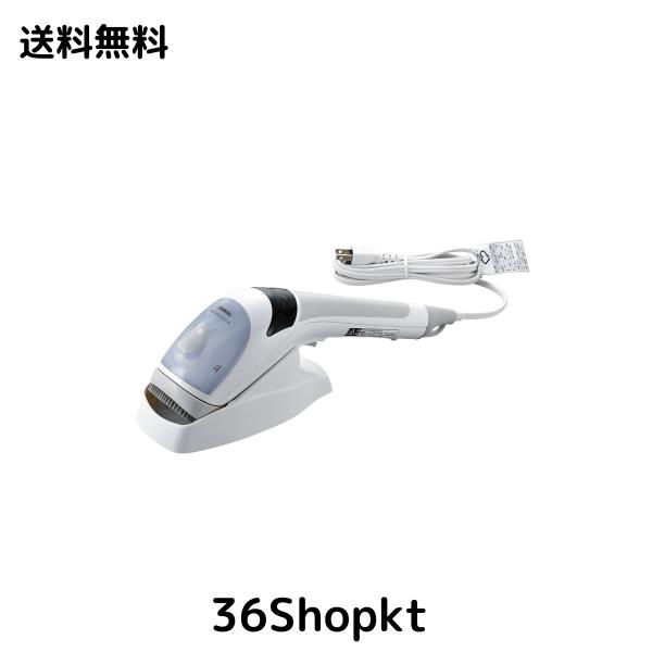 ツインバード 衣類スチーマー ハンディアイロン＆スチーマー イオン 脱臭 除菌 ブラシ付 連続スチーム ホワイト SA-4085W