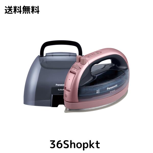 パナソニック コードレススチームWヘッドアイロン ピンク NI-WL605-P