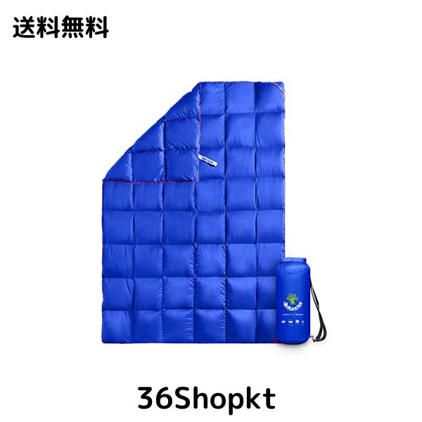 4Monster ダウン ブランケット マルチブランケット 防寒 アウトドア キャンプ 旅行 軽量 防水 防風 コンパクト ひざ掛け 肩掛け 掛け布団