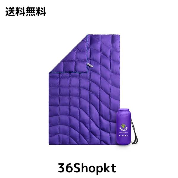 4Monster ダウン ブランケット マルチブランケット 防寒 アウトドア キャンプ 旅行 軽量 防水 防風 コンパクト ひざ掛け 肩掛け 掛け布団