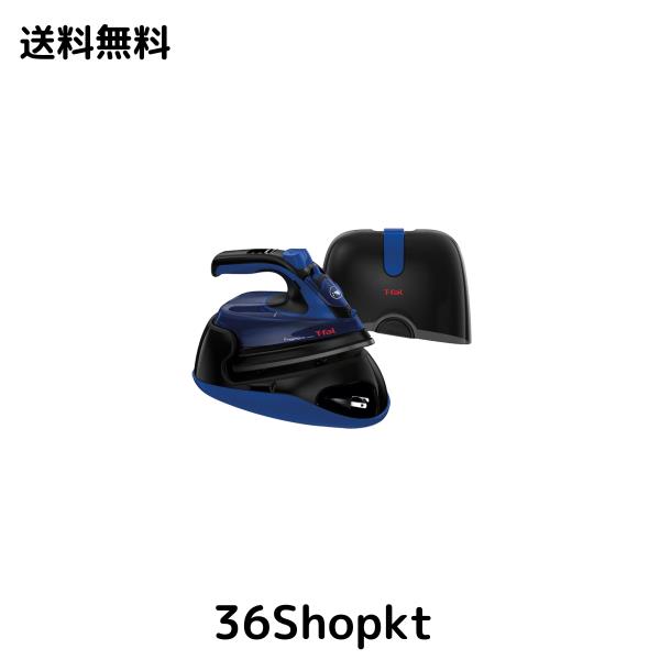 ティファール パワフルスチーム 最大80g/分 軽量 コンパクト コードレス スチームアイロン 「フリームーブ ミニ 6420」 ふっ素樹脂かけ面