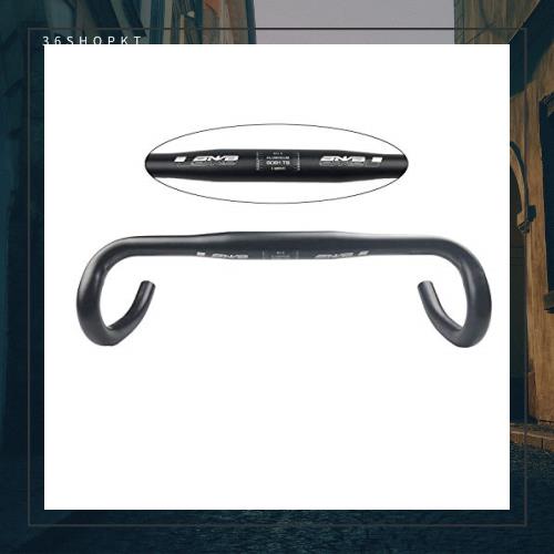 BNVB 自転車用ハンドル 25.4/31.8mm アルミ合金製 ロードバイクドロップハンドル 380/400/420mm 直径：31.8mm ...